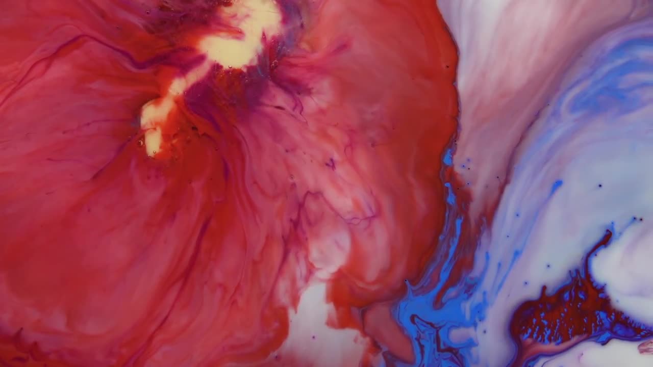 Expanding Paints - Stock Video | Motion Array