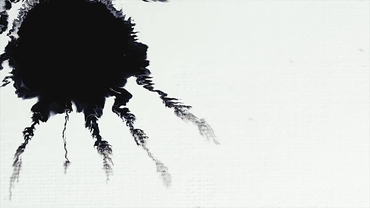 Spreading Ink - Stock Video | Motion Array