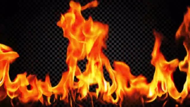 Powerful Flames - Stock Motion Graphics | Motion Array