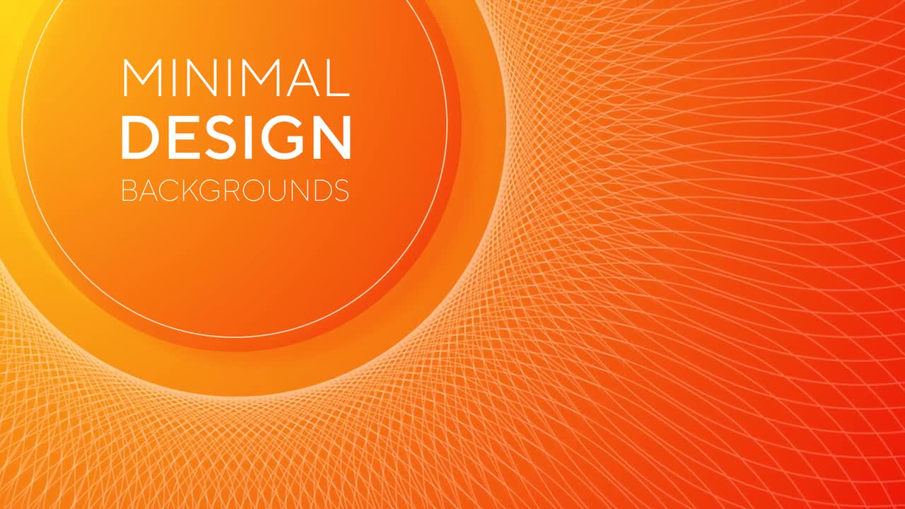 Minimal Design Backgrounds - After Effects Templates | Motion Array