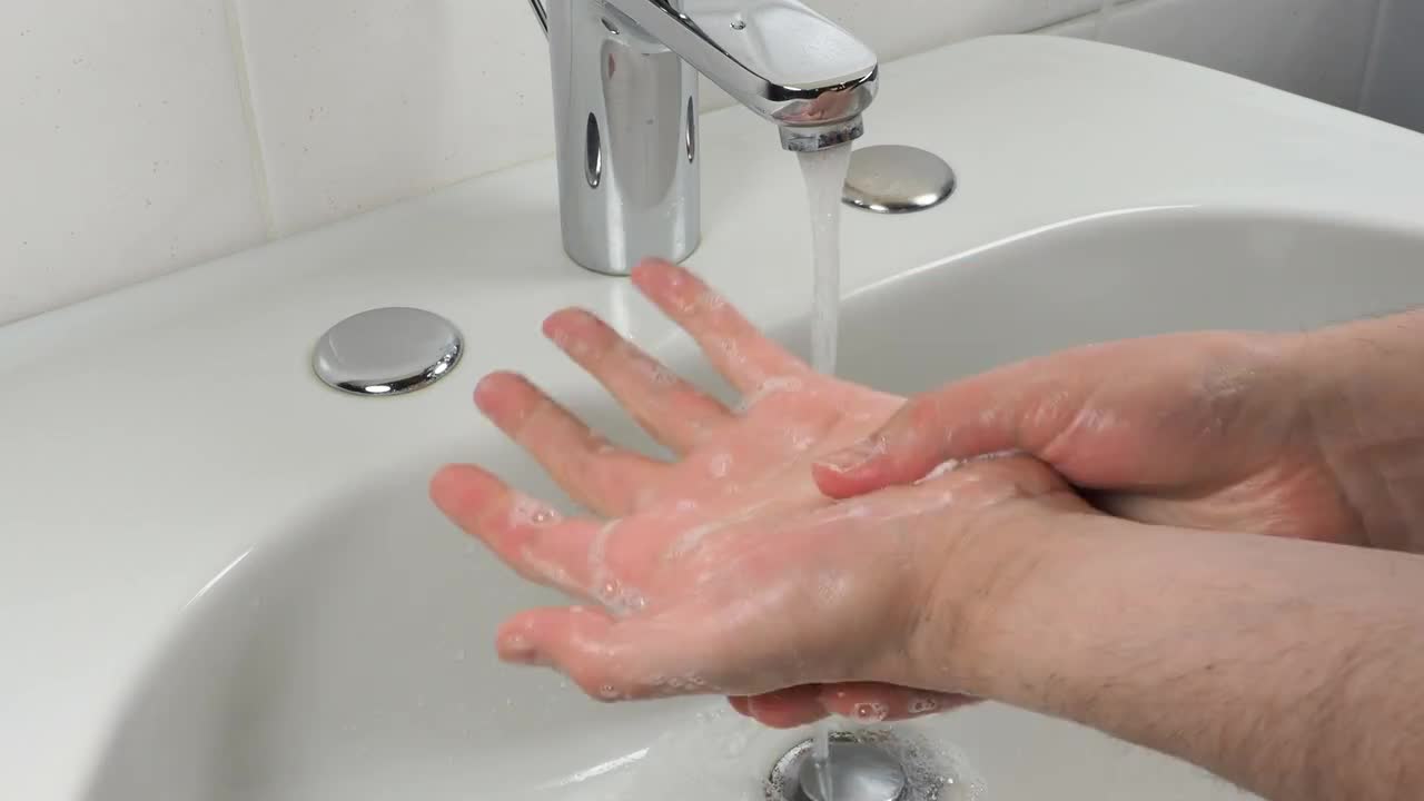 Handwashing Close-Up - Stock Video | Motion Array