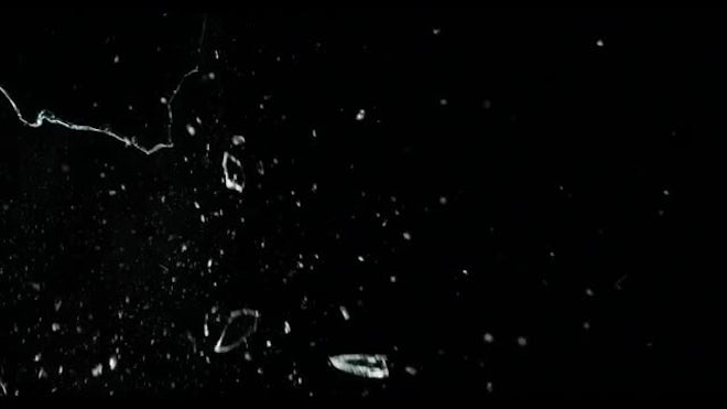 Glass Shards Break Off - Stock Video | Motion Array