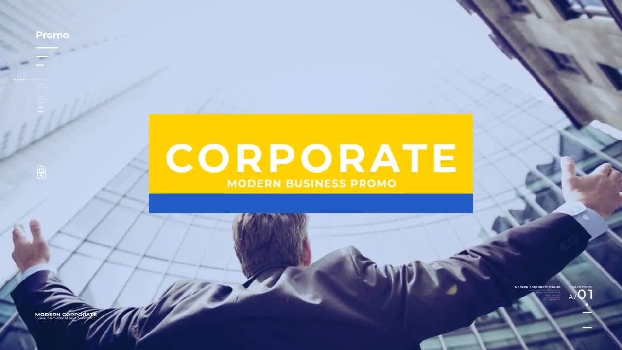 Modern Corporate Promo - After Effects Templates | Motion Array