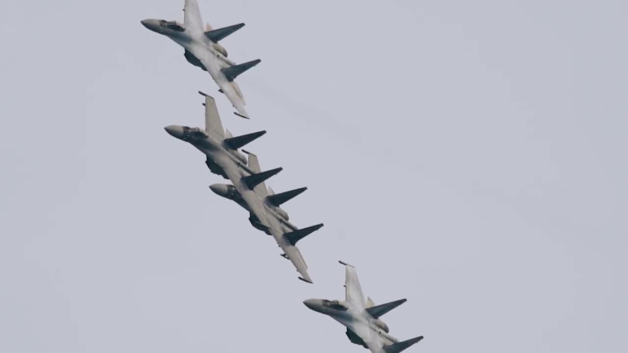 Fighter Jets In Formation - Stock Video | Motion Array