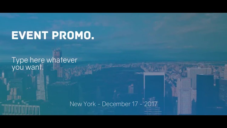 Event Promo - Premiere Pro Templates | Motion Array