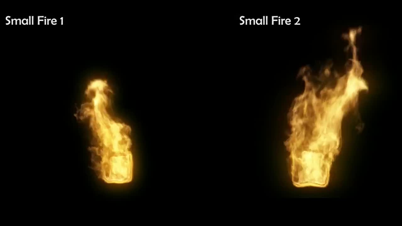 Looping Fire Pack - Stock Motion Graphics | Motion Array