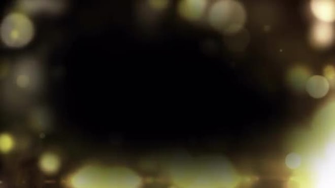 Golden Particle Border - Stock Motion Graphics | Motion Array