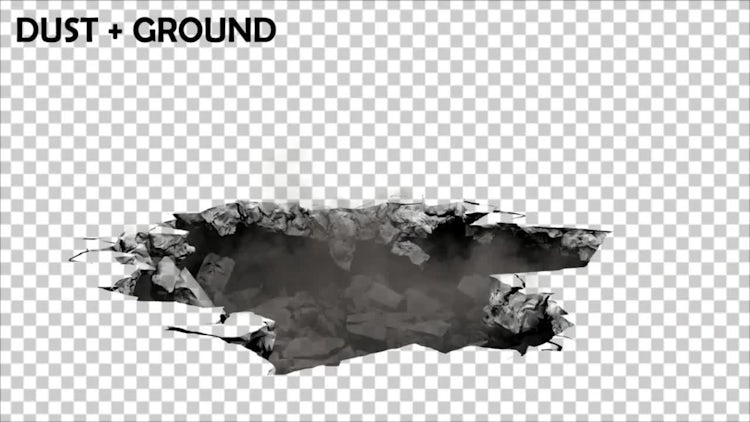 Ground Collapse - Stock Motion Graphics | Motion Array
