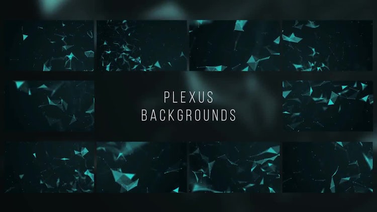 Plexus Backgrounds - After Effects Templates | Motion Array