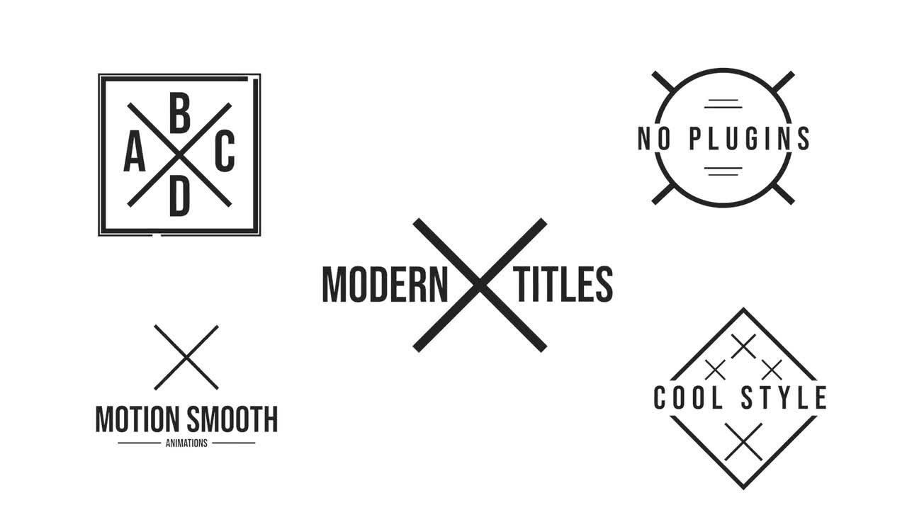 X Titles - After Effects Templates | Motion Array