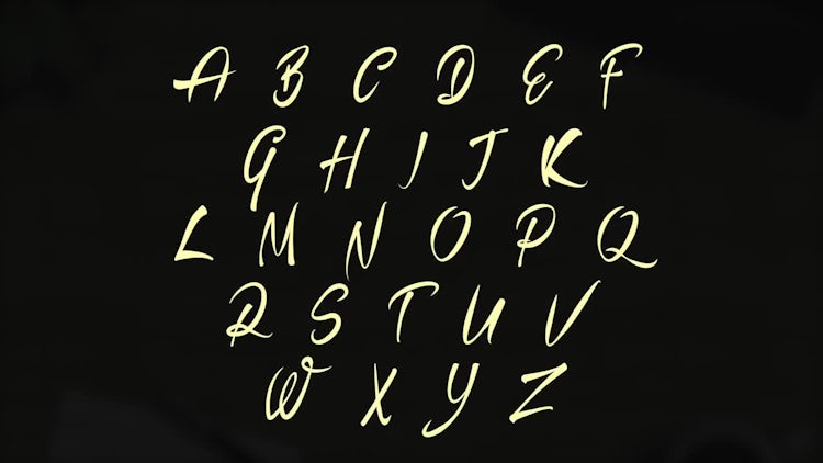 Animated Font - Motion Graphics | Motion Array