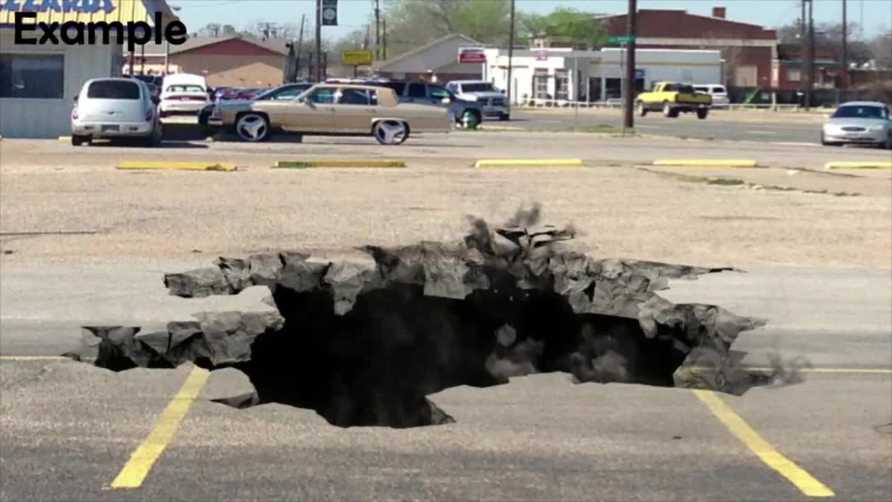 Ground Collapse Pack - Stock Motion Graphics | Motion Array