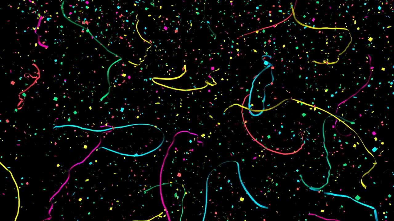 Confetti & Streamers - Stock Motion Graphics | Motion Array