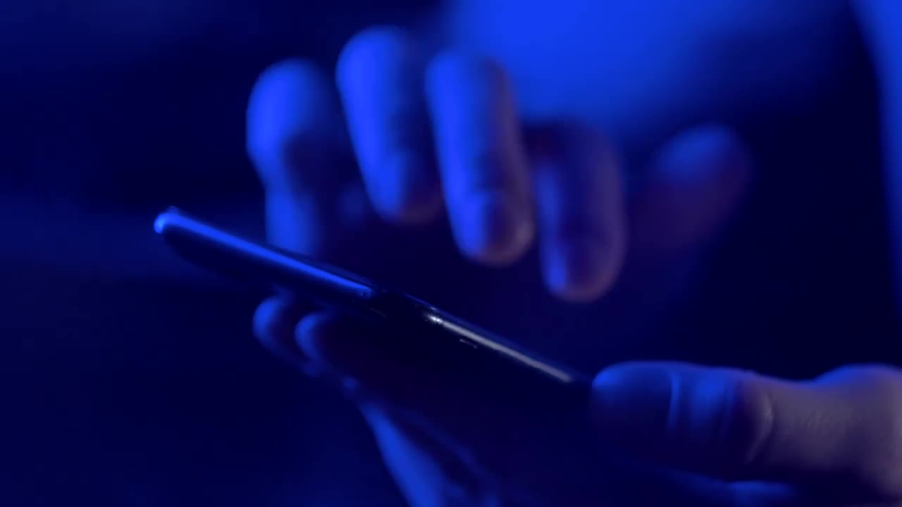 Swiping On A Smartphone - Stock Video | Motion Array