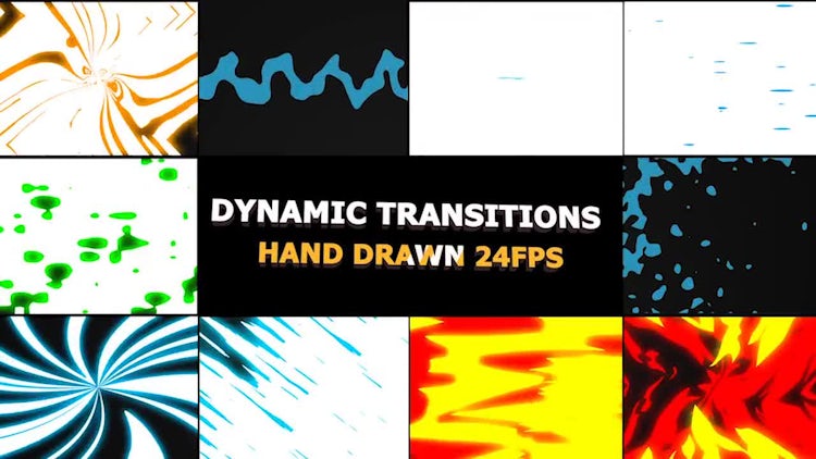 Dynamic Elemental Transitions - Stock Motion Graphics | Motion Array