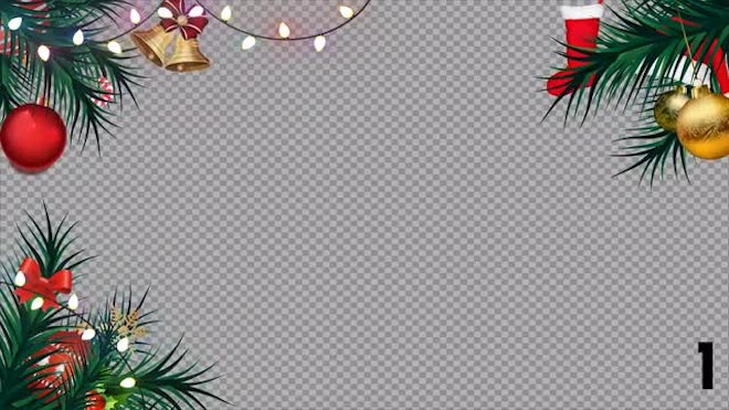 Christmas Animated Frames - Stock Motion Graphics | Motion Array