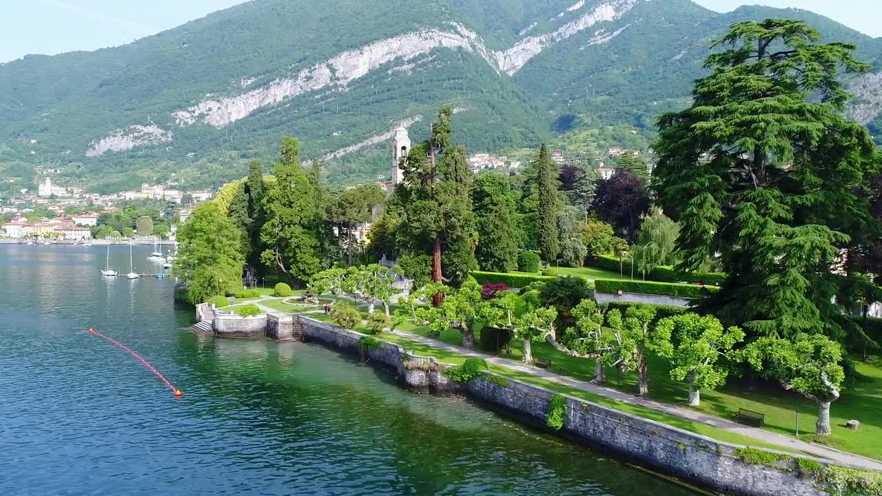 Parco Mayer Of Tremezzo, Lake Como - Stock Video | Motion Array