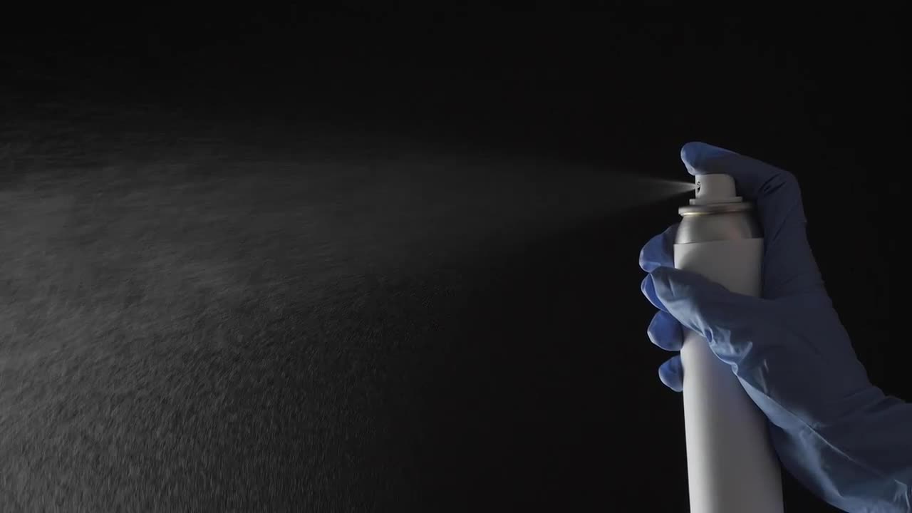 Disinfectant Spray - Stock Video | Motion Array