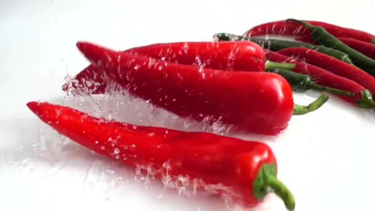Red Capi Peppers - Stock Video | Motion Array