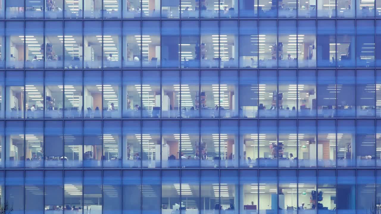 Office Building Time-Lapse - Stock Video | Motion Array