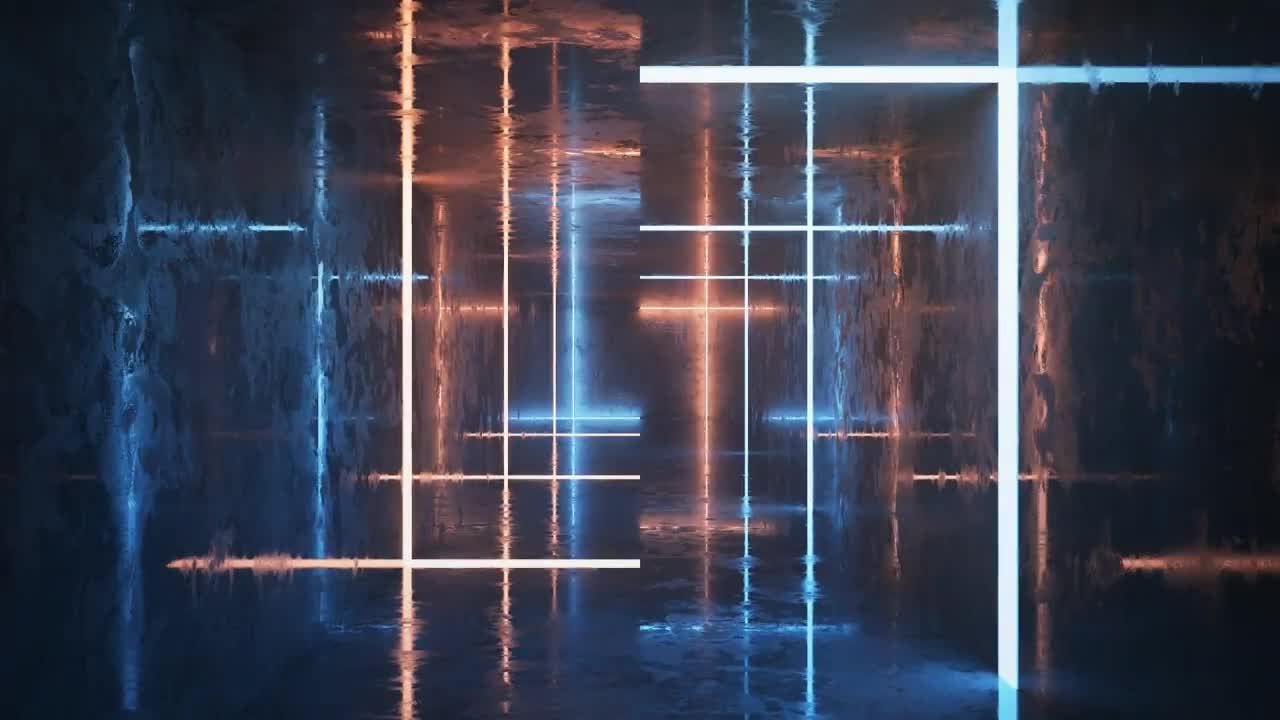 Neon Lines Logo - Premiere Pro Templates | Motion Array