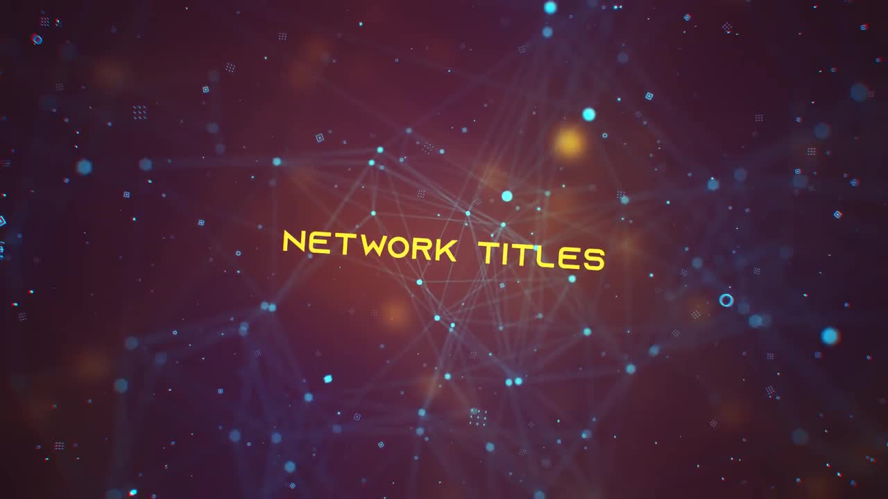 Network Titles - After Effects Templates | Motion Array