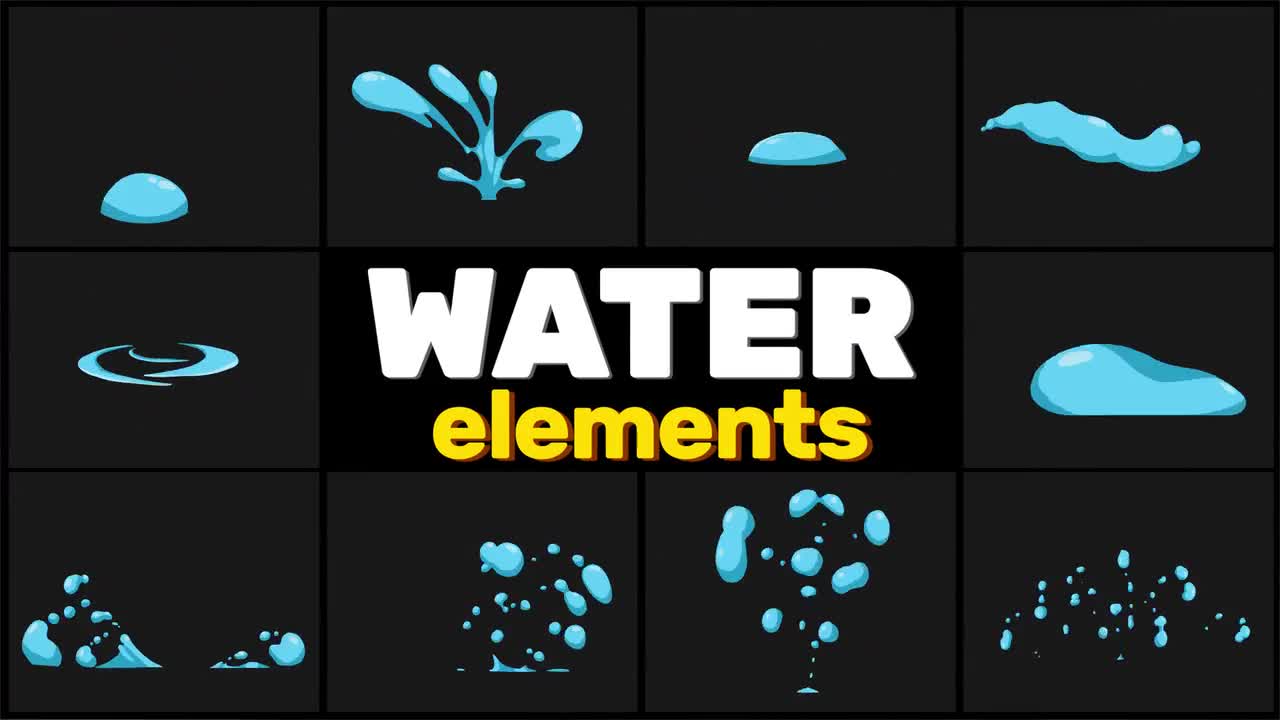 Water Animations Pack - Stock Motion Graphics | Motion Array