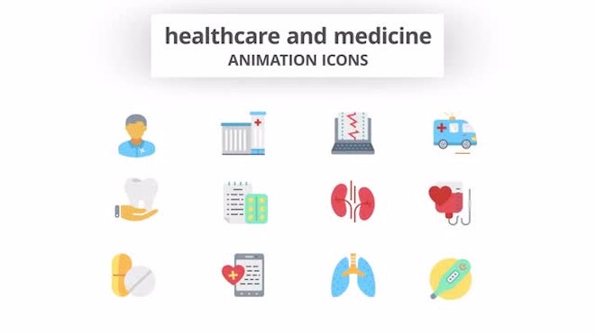 Healthcare & Medicine - Animation Icons - After Effects Templates ...