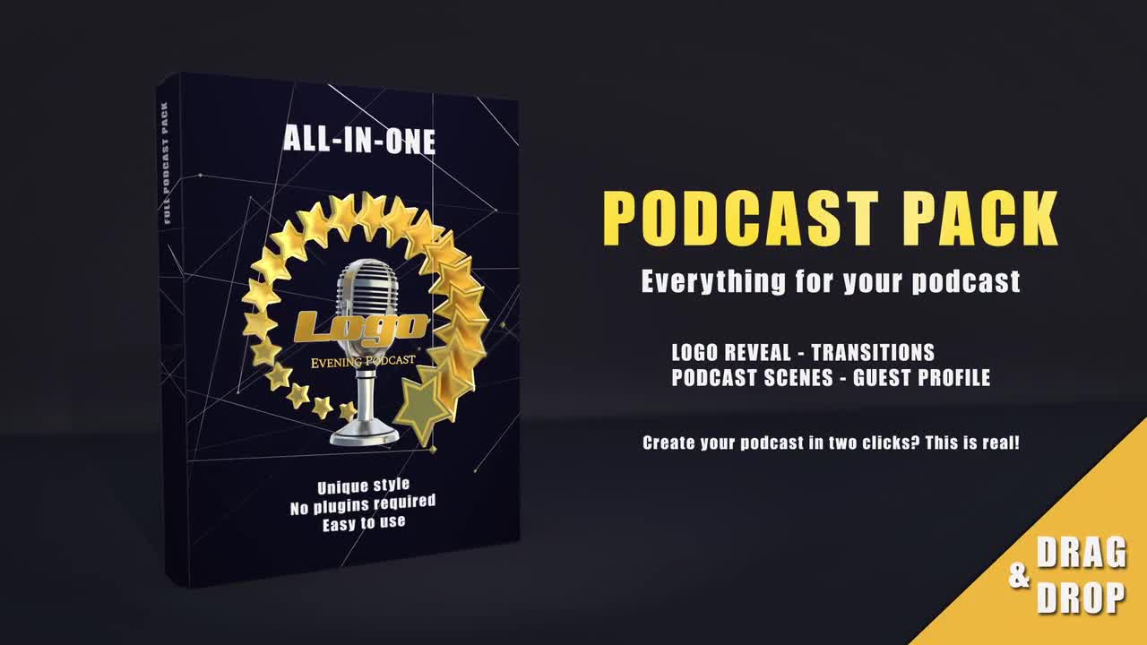 Podcast Pack - After Effects Templates | Motion Array