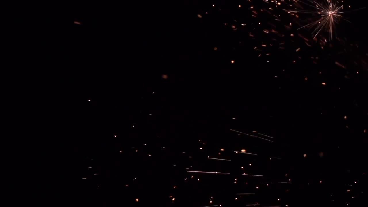 Sparks And Floating Particles - Stock Video | Motion Array