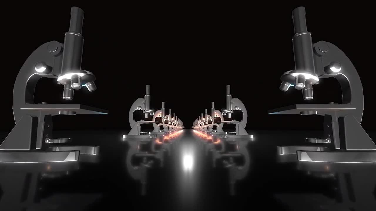 Microscopes 3D - Stock Motion Graphics | Motion Array