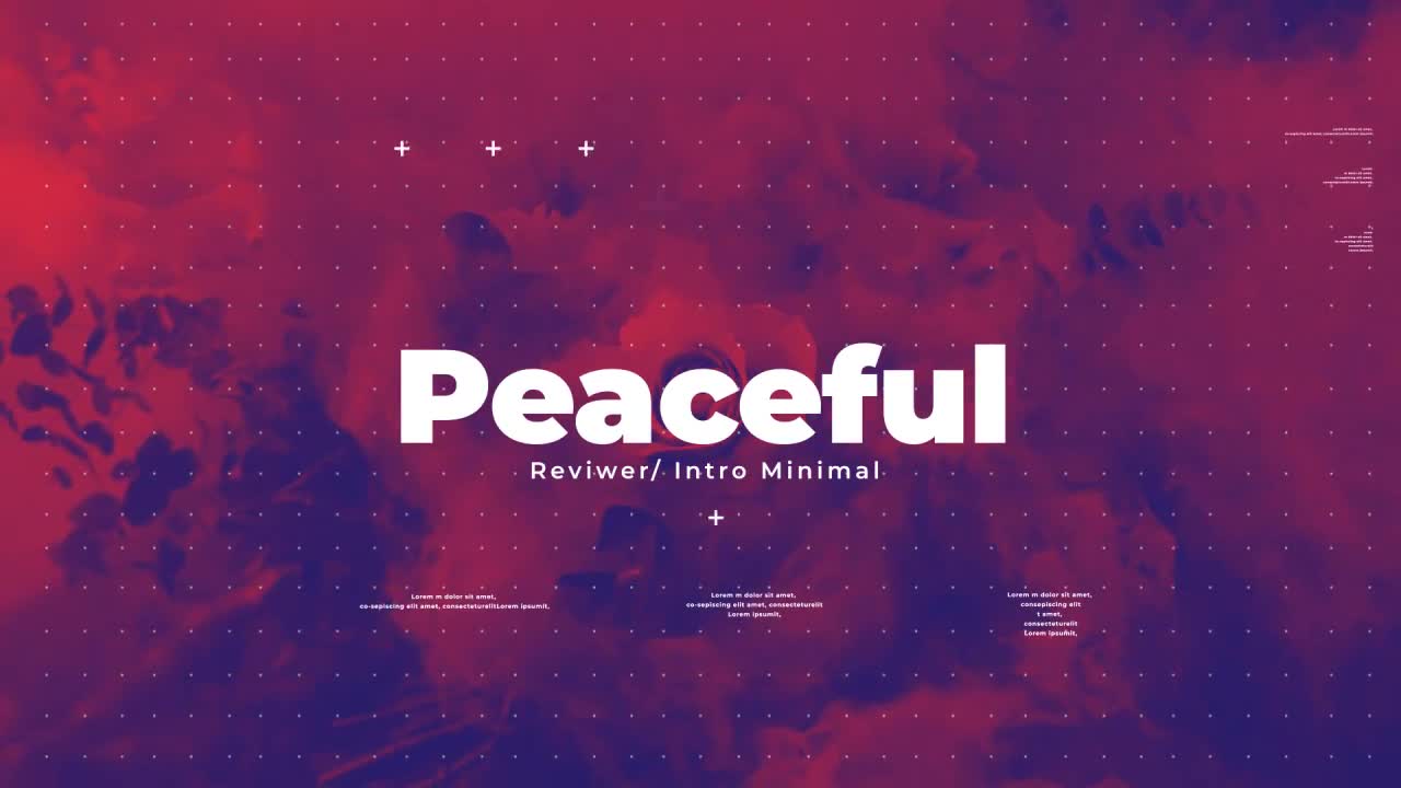 Abstract Peaceful Intro - After Effects Templates | Motion Array