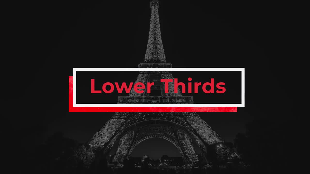 Simple Clean Lower Thirds - Premiere Pro Templates | Motion Array