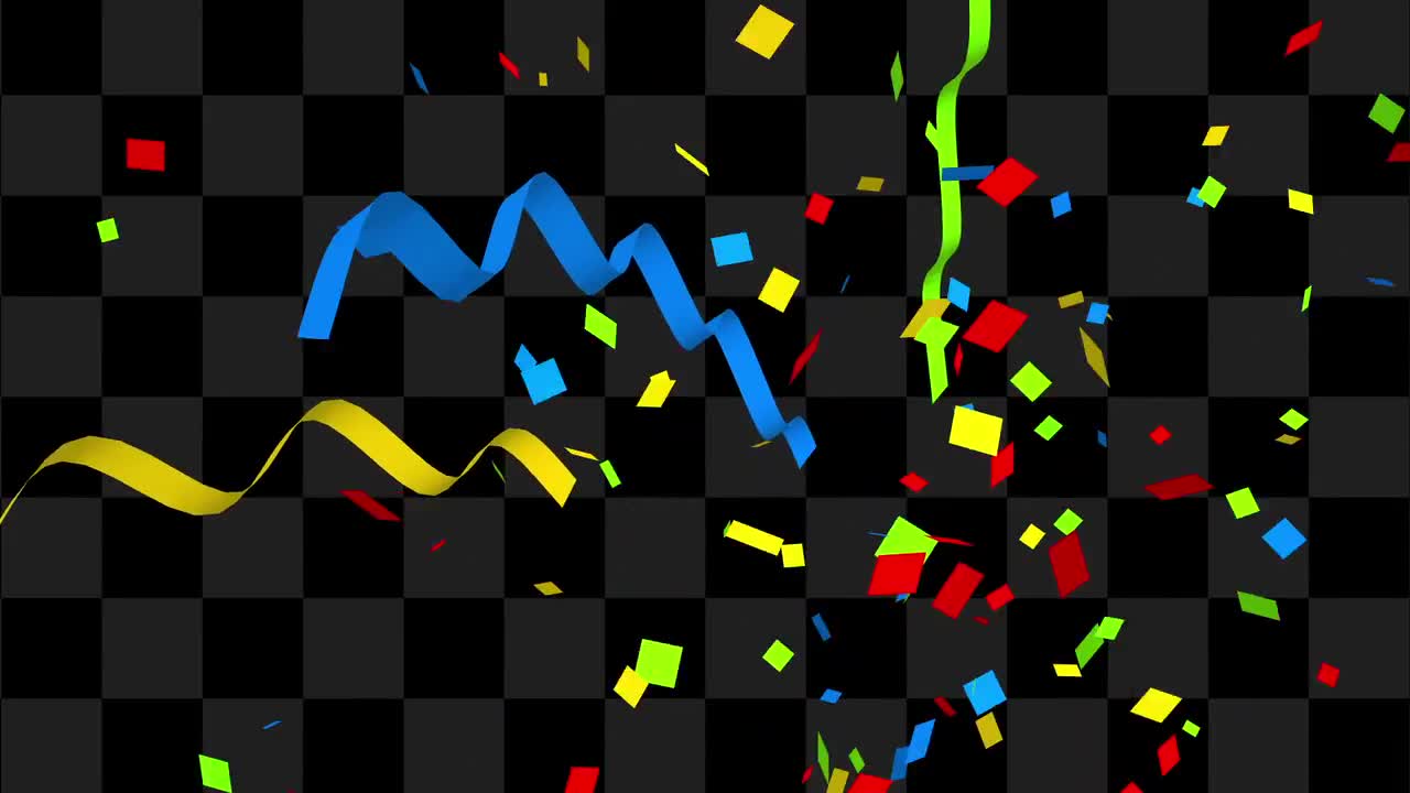 Confetti, Paper Shoot Elements - Stock Motion Graphics | Motion Array