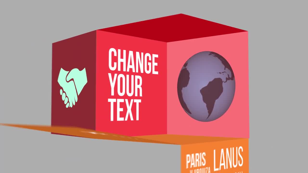 Animated 3D Squares Opener - After Effects Templates | Motion Array