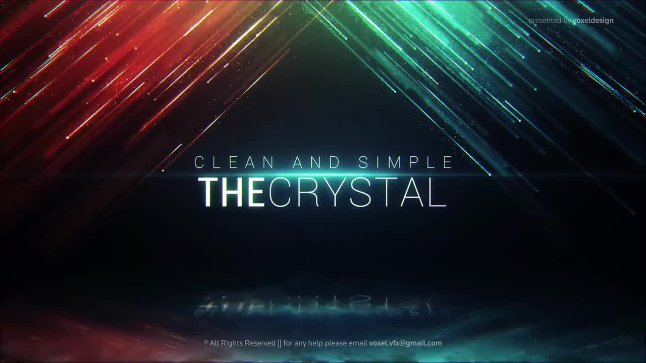 Crystal Cinematic Title - After Effects Templates | Motion Array