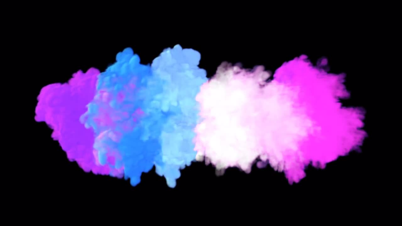 Pastel Smoke On Alpha - Stock Motion Graphics | Motion Array