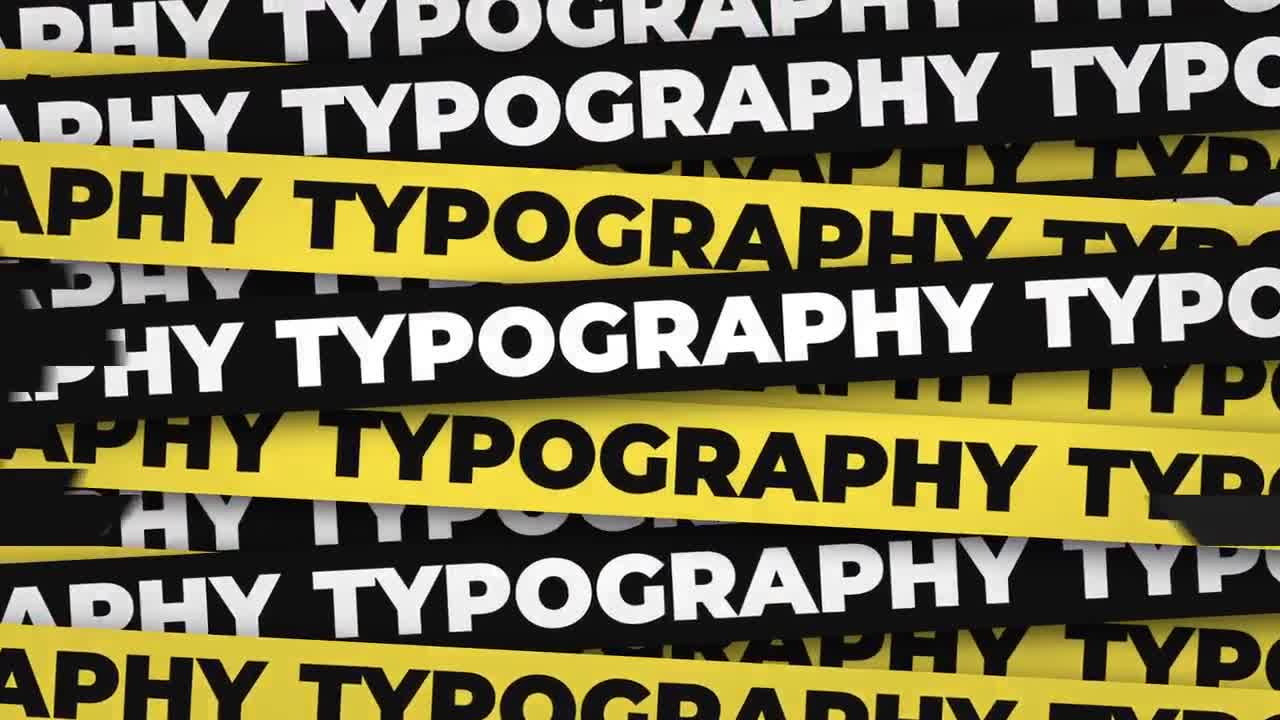 Modern & Creative Typography - After Effects Templates | Motion Array