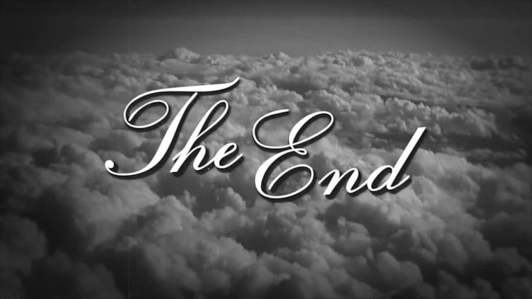 The End Retro Film - Stock Motion Graphics | Motion Array