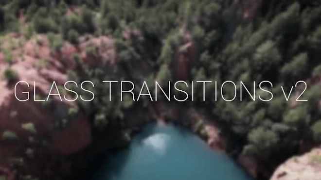 Glass Transitions v2 - Premiere Pro Templates | Motion Array