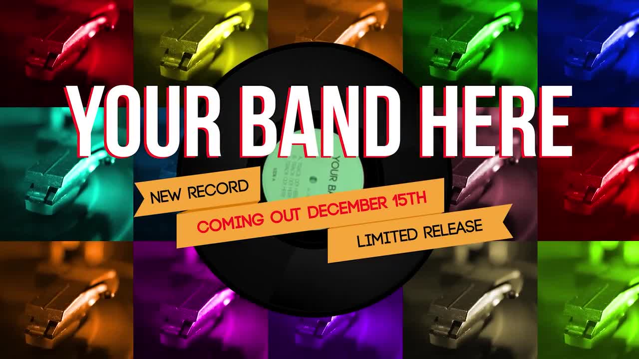 Your New Music Album Opener - After Effects Templates | Motion Array