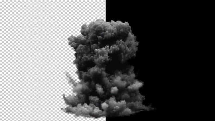 Realistic Explosion Alpha Channel - Stock Motion Graphics | Motion Array