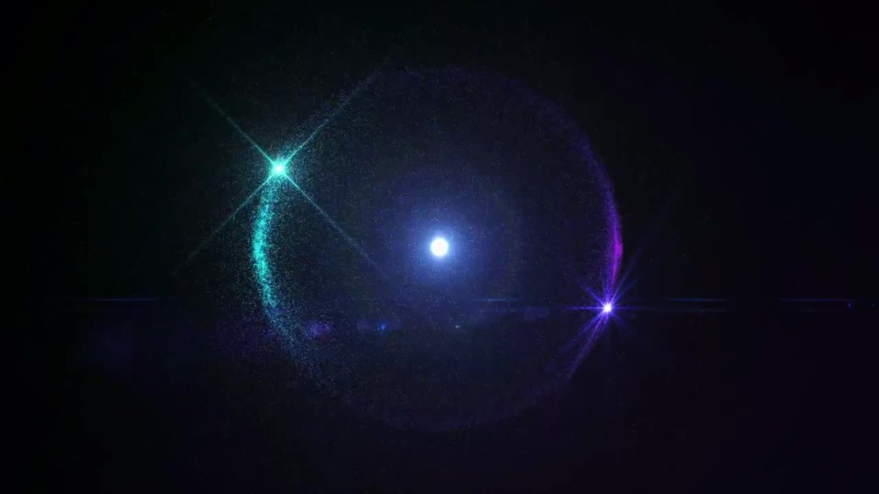 Spherical Particles With Lighted Edges - Stock Motion Graphics | Motion ...