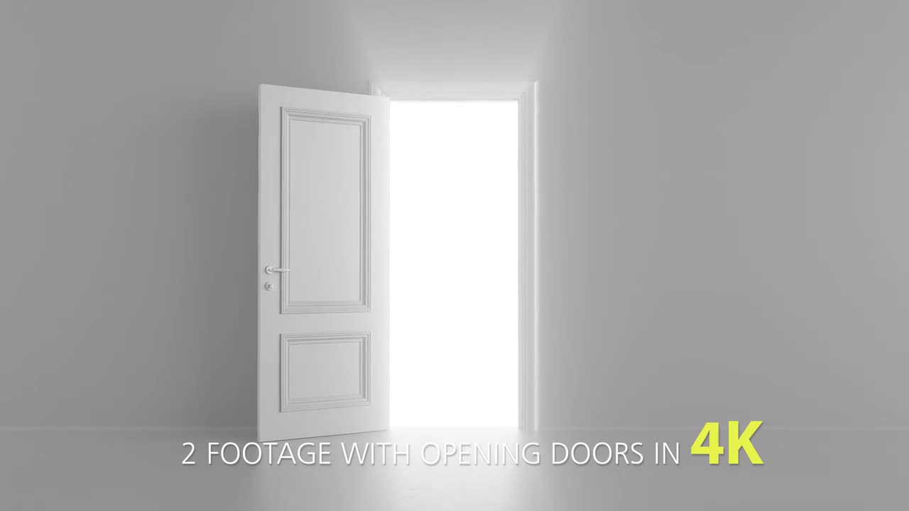 Opening Doors Pack With Green Screen - Stock Motion Graphics | Motion Array