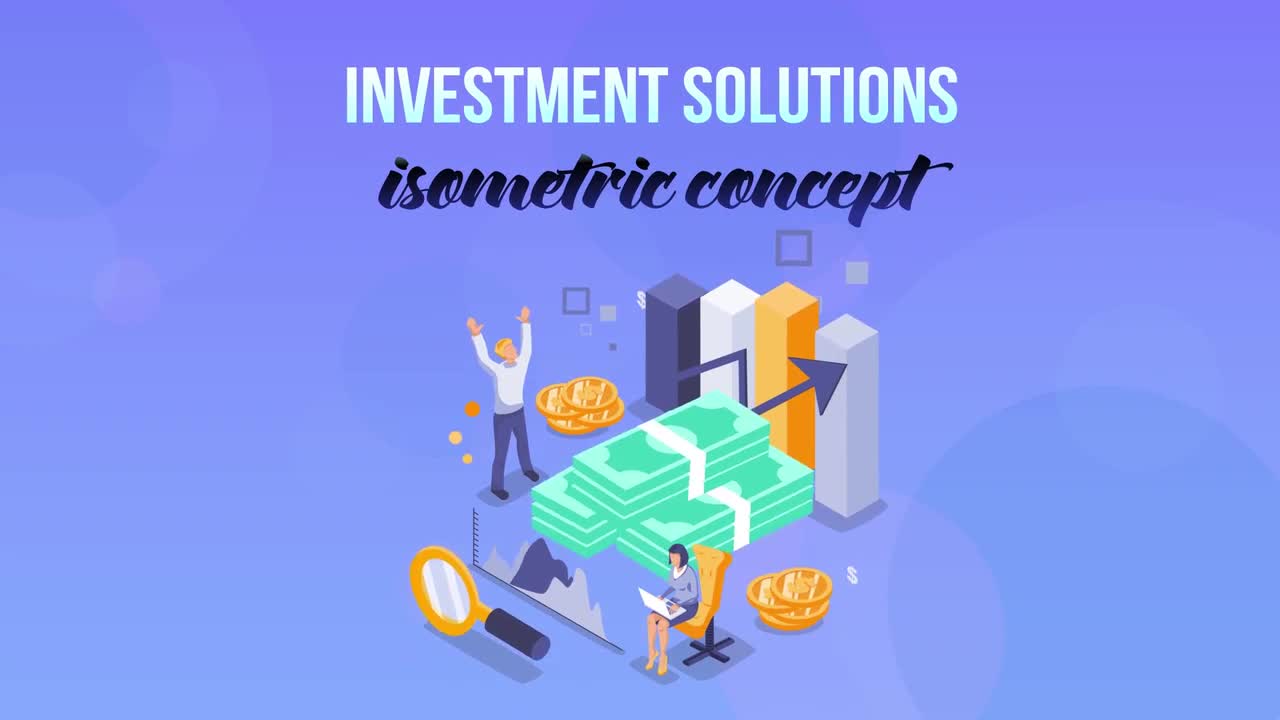 Investment Solutions - Isometric Concept - After Effects Templates ...