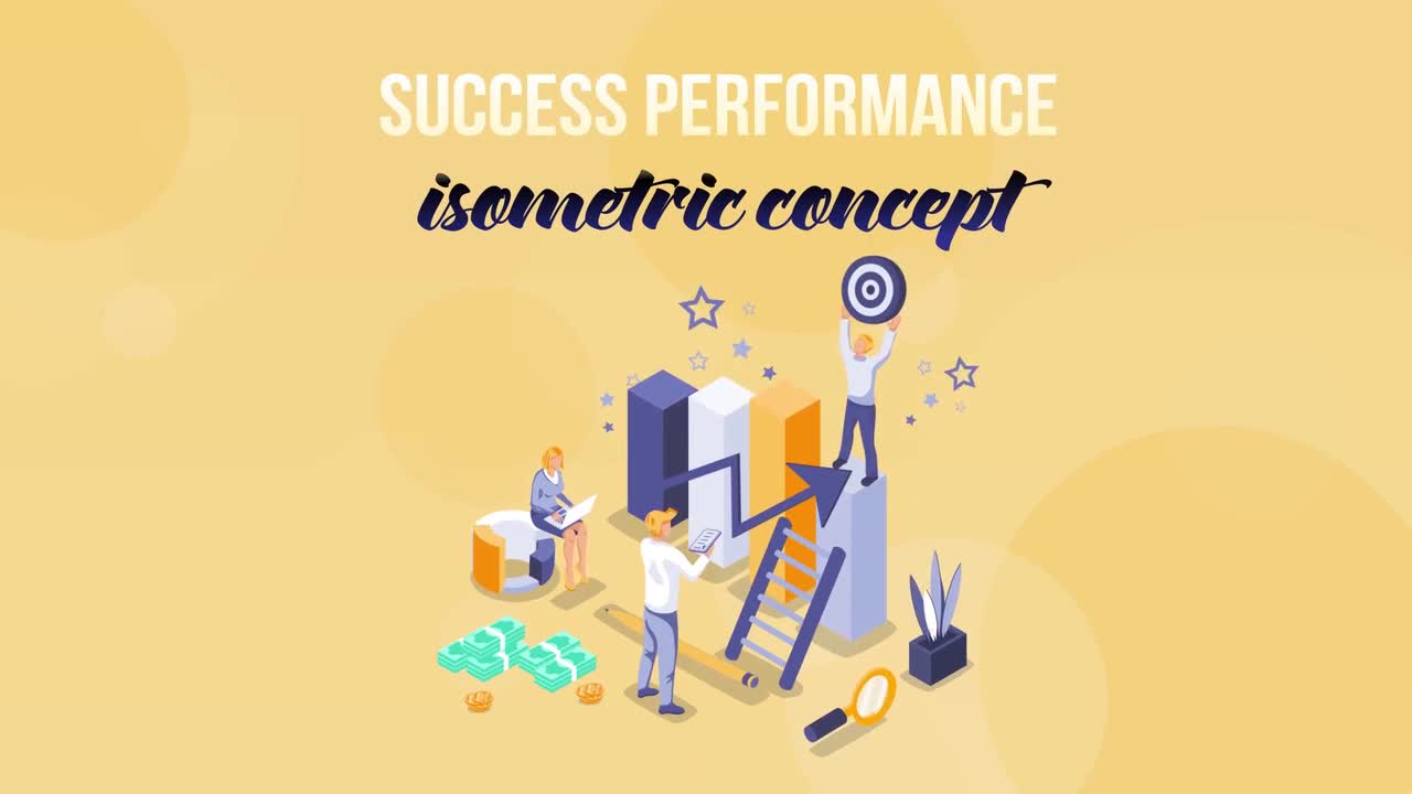 Success Performance - Isometric Concept - After Effects Templates ...