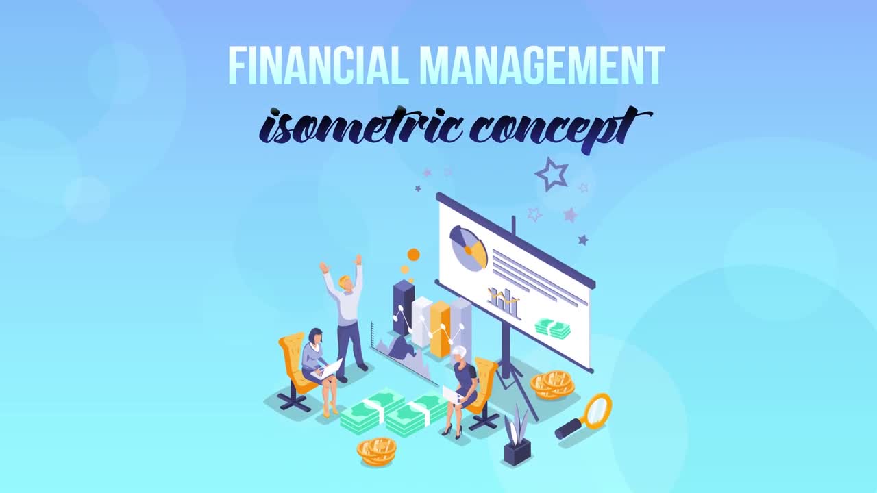 Financial Management - Isometric Concept - After Effects Templates ...