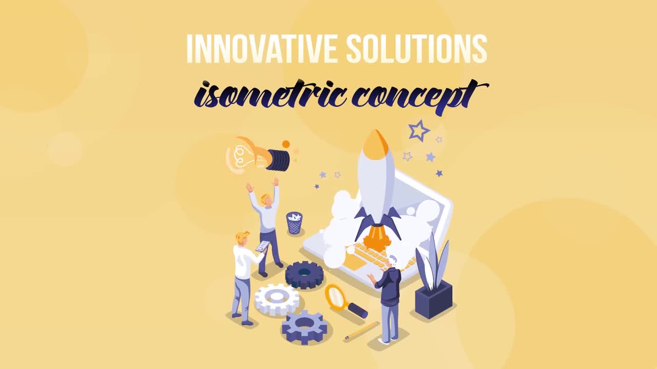 Innovative Solutions - Isometric Concept - After Effects Templates ...