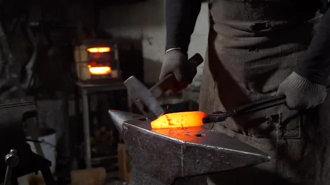 Red Hot Metal Sword