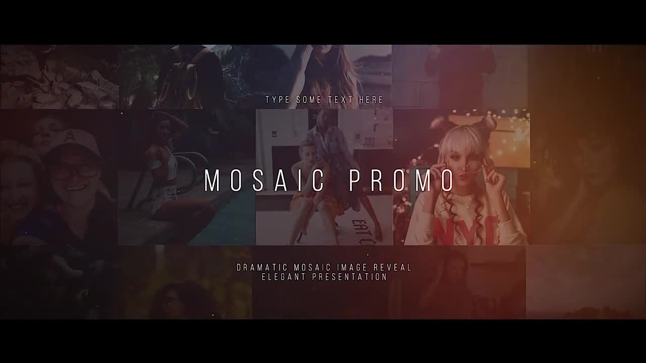 Mosaic Promo - Final Cut Pro Templates | Motion Array